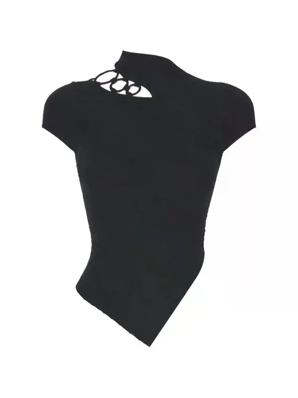 Cult Gaia Nessi Cut-out Top - Black