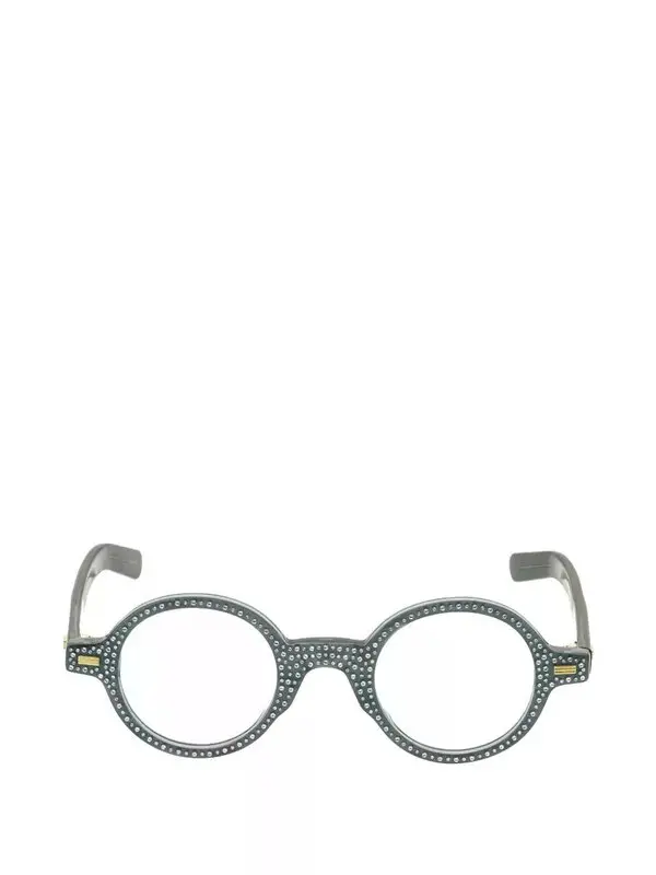 Valentino Garavani Crystal-embellished Glasses - Grey