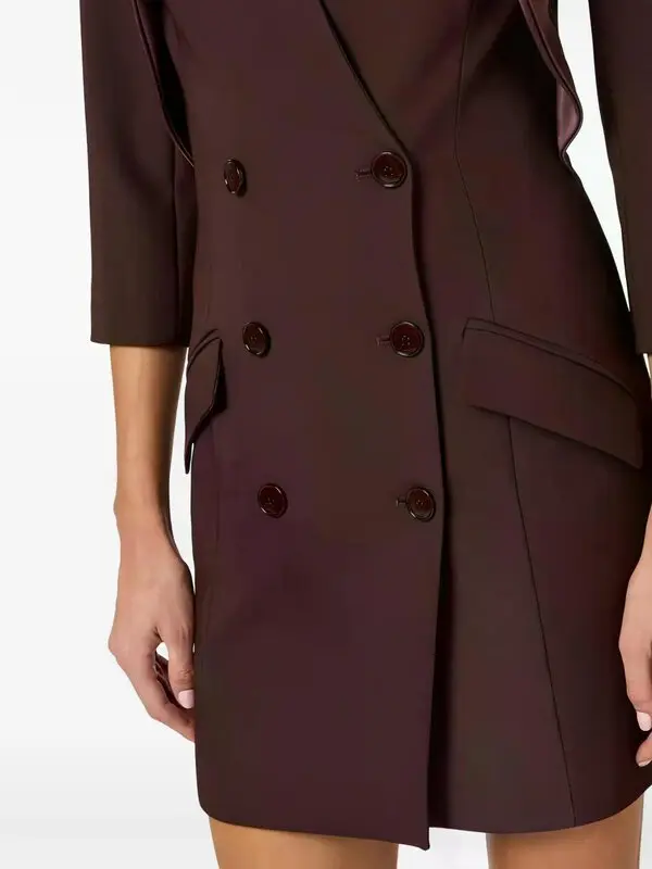 Elisabetta Franchi Double-breasted Mini Dress