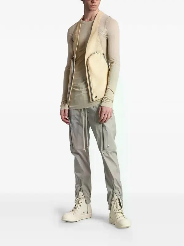 Rick Owens Bauhaus Zip-detail Gilet