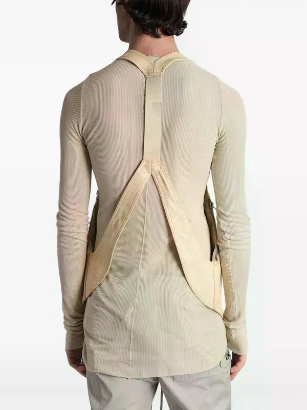 Rick Owens Bauhaus Zip-detail Gilet