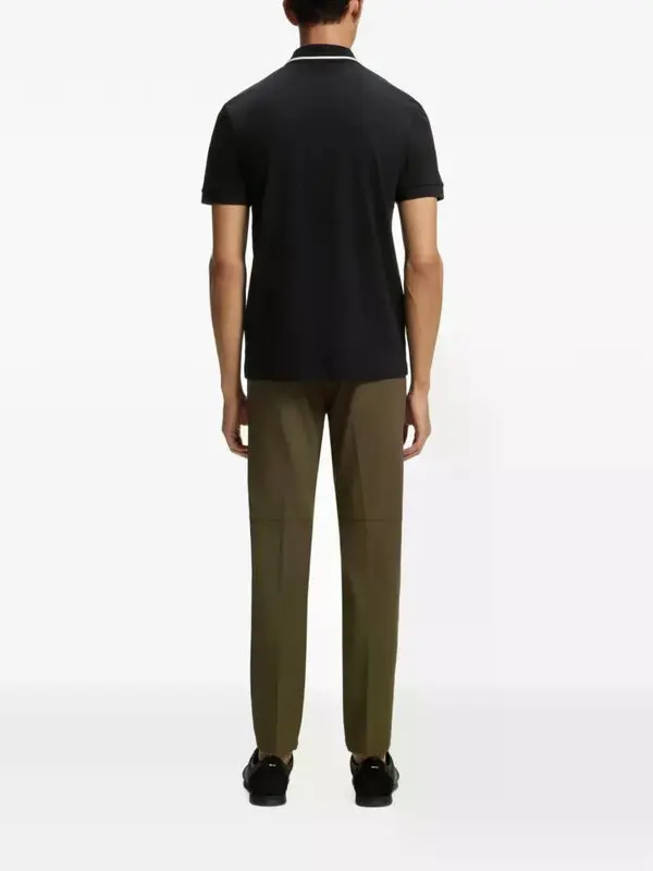 BOSS Paddy Slim-fit Polo Shirt In Interlock Cotton