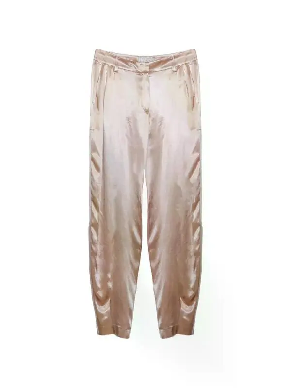 GENNY Silk Trousers - Neutrals