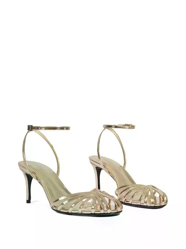 Schutz Liana Metallic Sandals