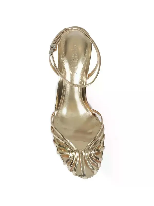 Schutz Liana Metallic Sandals