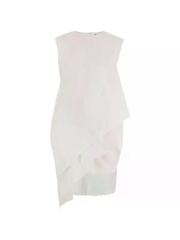 Jacquemus Traversin Layered Mini Dress - White