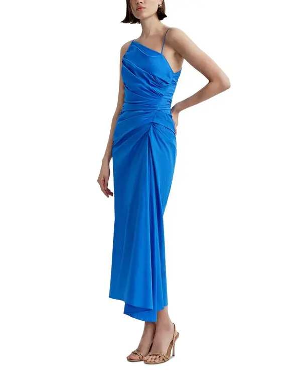 A.L.C. Juno Asymmetric Midi Dress