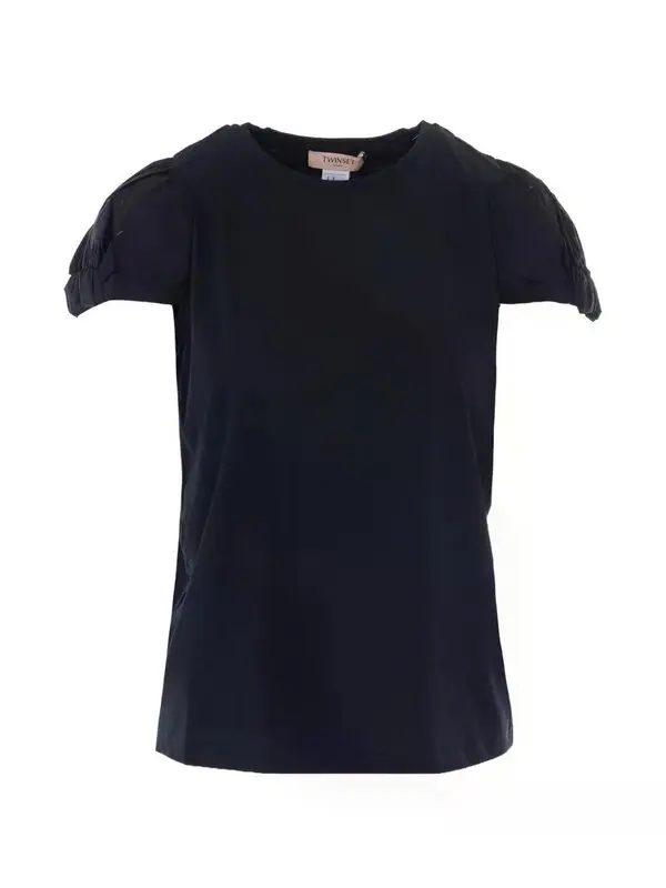 TWINSET Crew Neck T-shirt - Black
