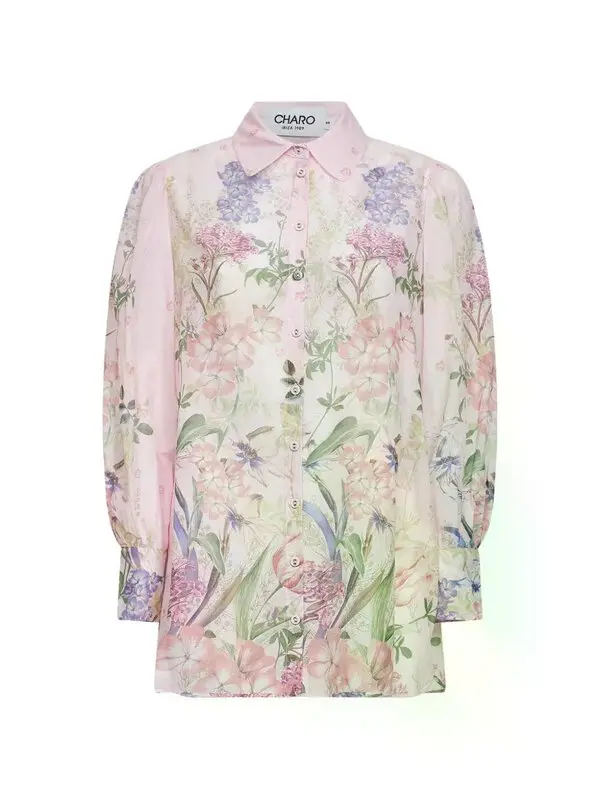 Charo Ruiz Ibiza Floral-print Shirt - Pink