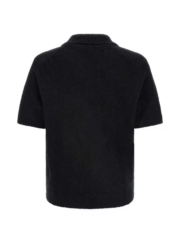 Lacoste Logo-embroidered Polo Shirt - Black