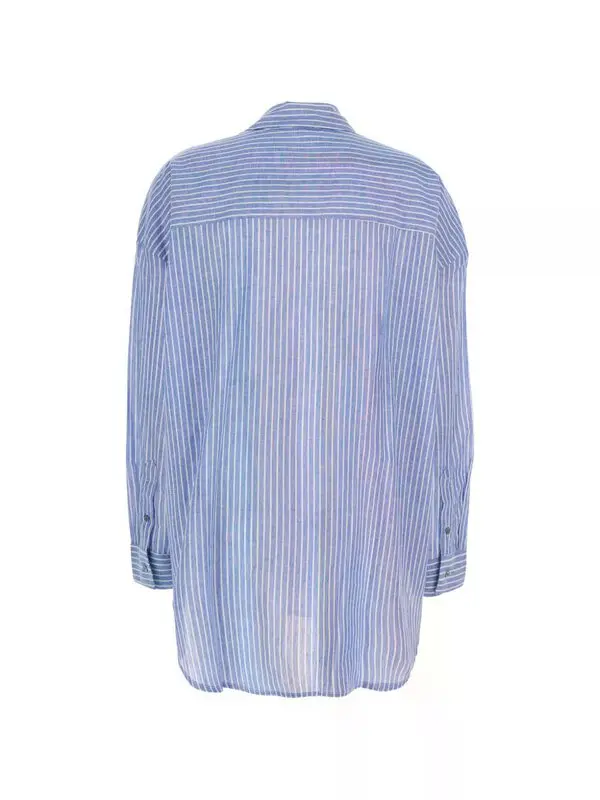 MERCI Striped Long-sleeve Shirt