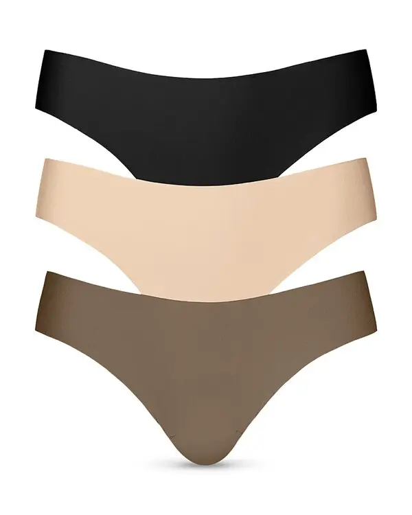 Commando Butter Thong, Pack Of 3 - Multi Colored Pack