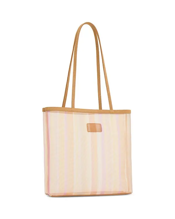 MANSUR GAVRIEL Filo Striped Mesh Tote Bag