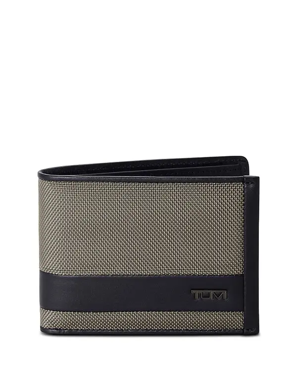 Tumi Double Billfold Wallet - Grey Alloy