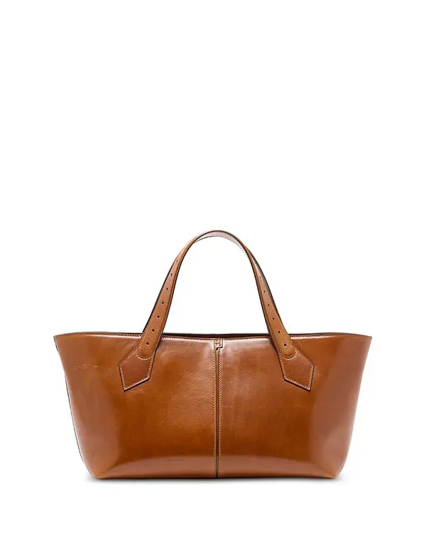 Proenza Schouler East West Chelsea Medium Leather Tote - Saddle Leather