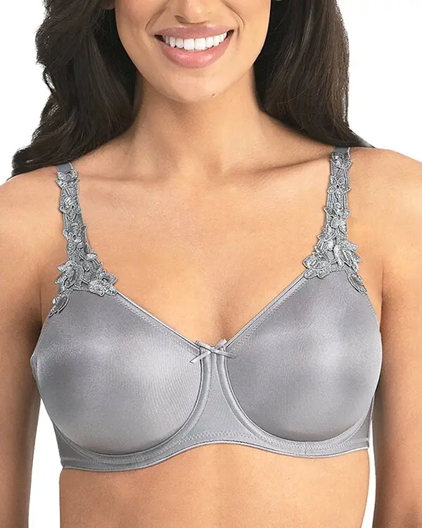 DOMINIQUE INTIMATES Mystique Seamless Minimizer Bra - Grey Smoke