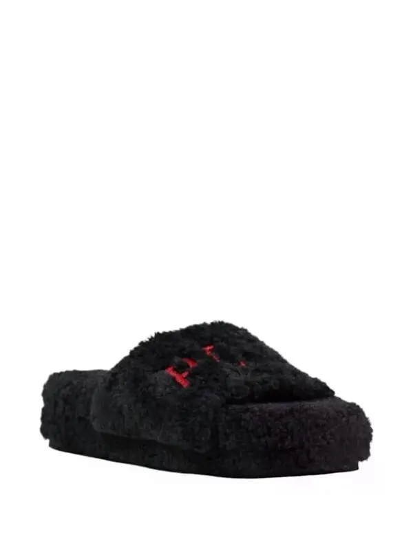 Polo Ralph Lauren Borg Texture Slipper Sandals