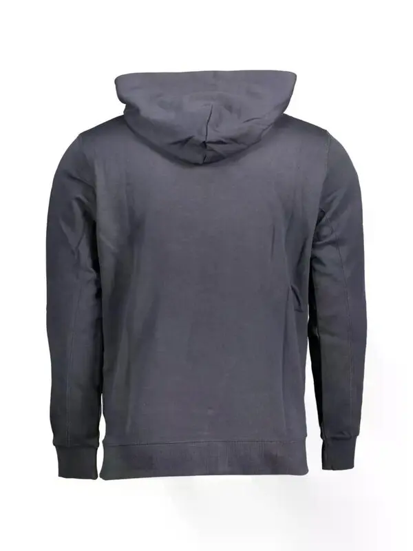U.s. Polo Assn. Logo-embroidered Hoodie - Grey