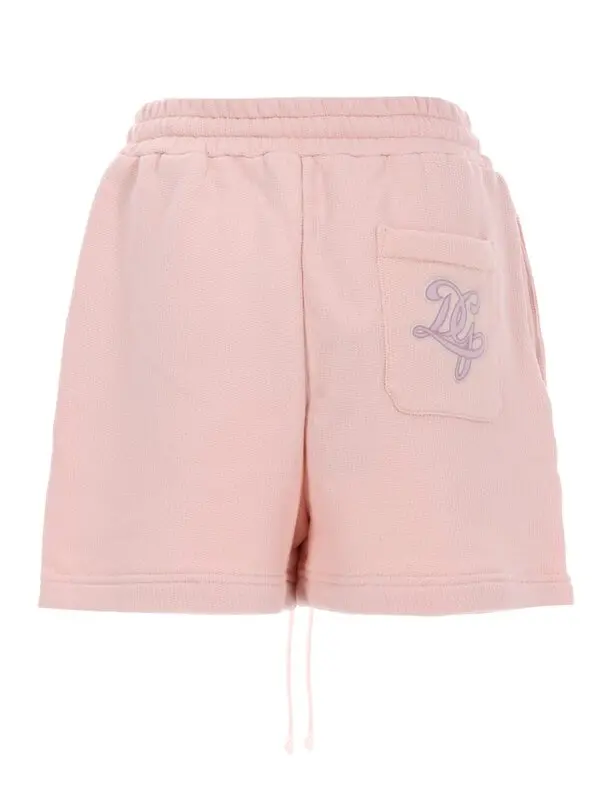 Dolce & Gabbana Logo Drawstring Shorts - Pink