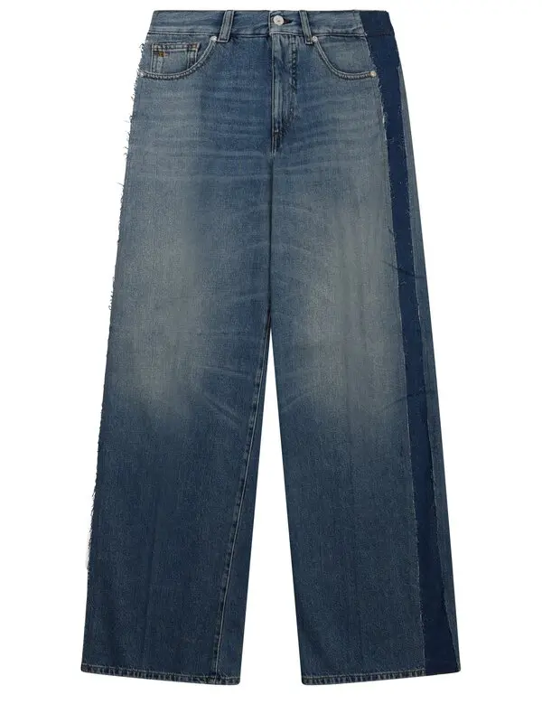 NINE:INTHE:MORNING Wide Leg Jeans - Denim