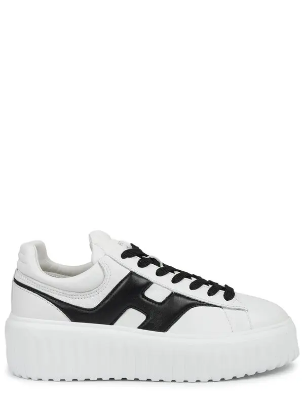 Hogan Sneaker With H-stripes - White