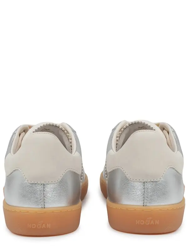 Hogan Low Top Sneakers - Silver