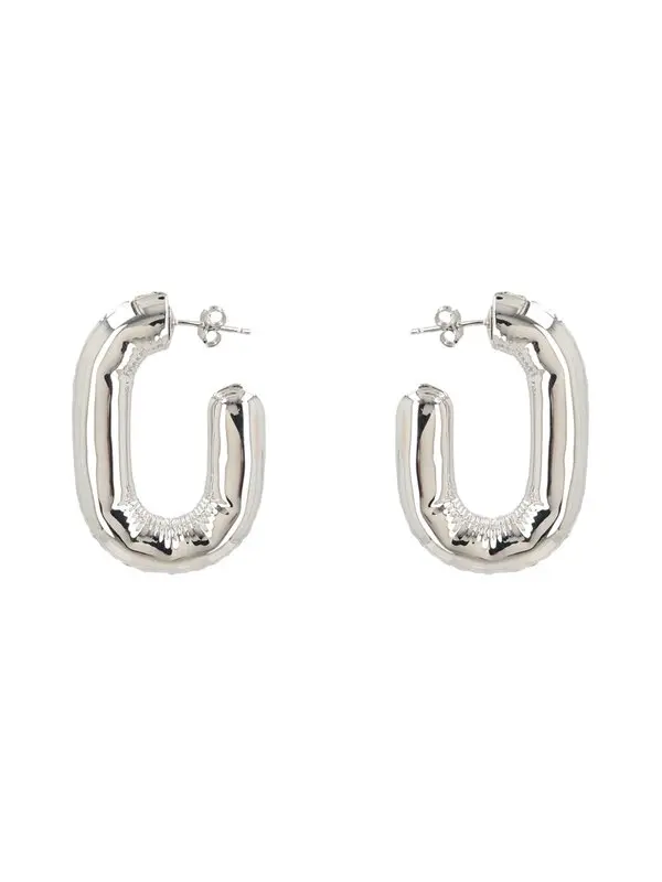 Rabanne Circle Earrings - Silver