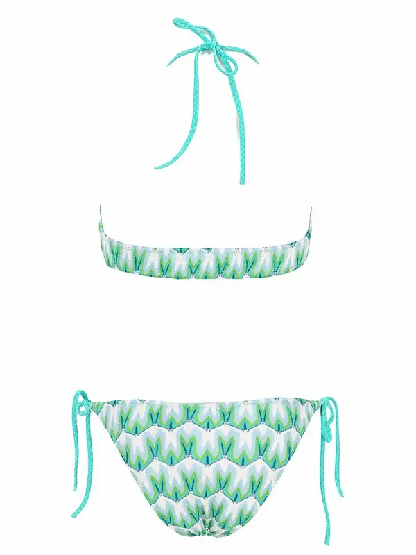 Missoni Printed Triangle Bikini - Multicolour