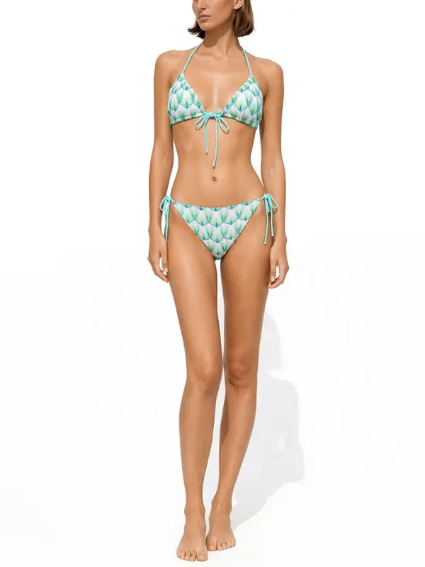 Missoni Printed Triangle Bikini - Multicolour