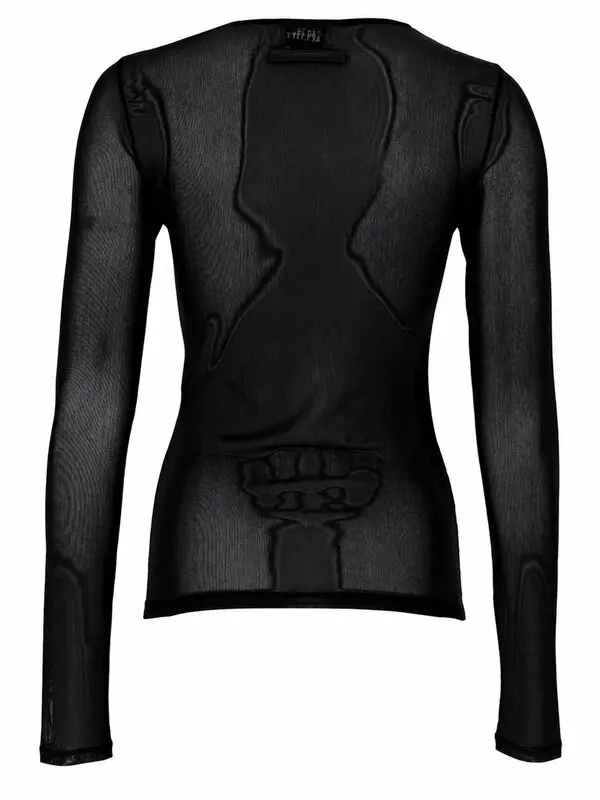 JEAN PAUL GAULTIER Needles Top - Black