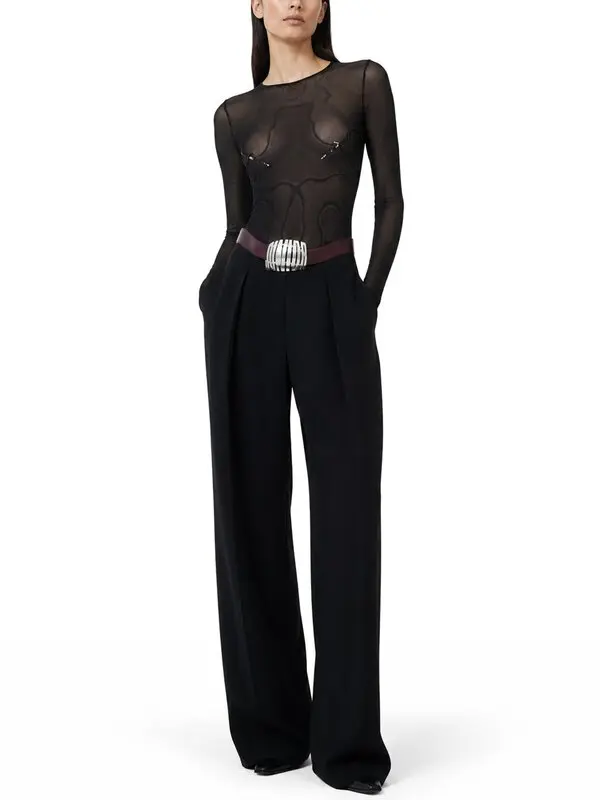 JEAN PAUL GAULTIER Needles Top - Black