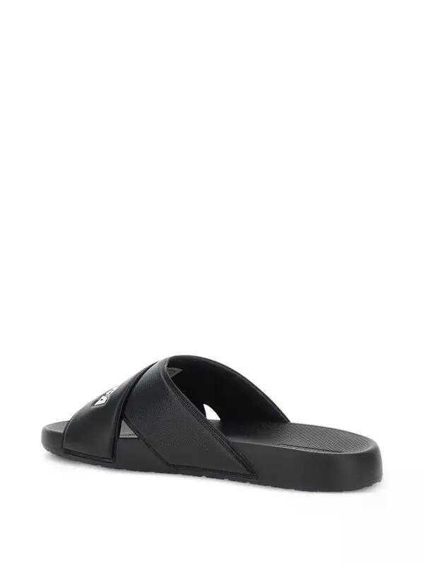 Balenciaga Sportypool Logo-print Crossover Sandals