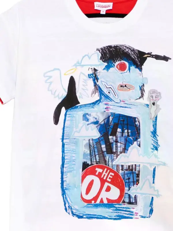 CHARLES JEFFREY Graphic Print T-shirt