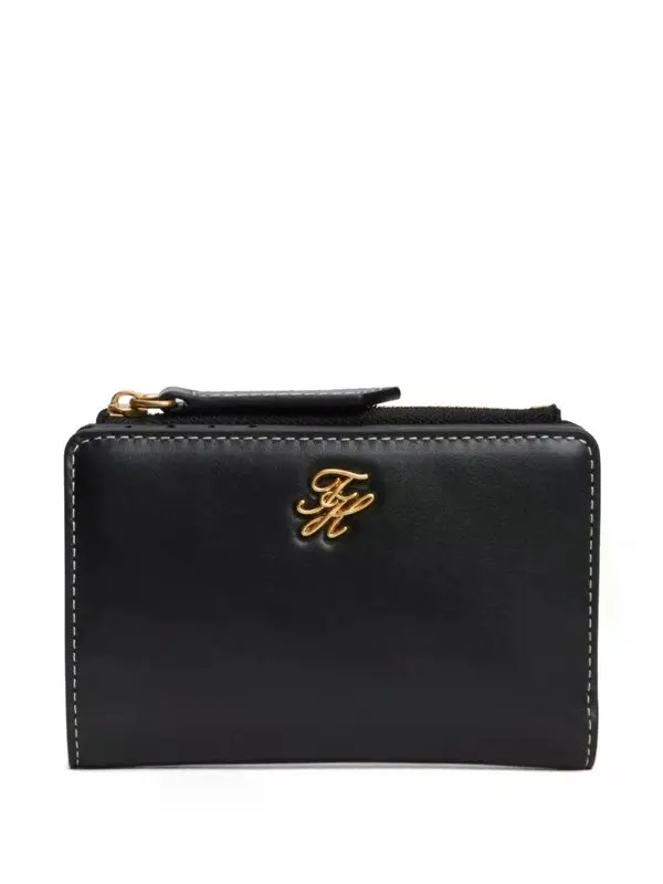 Tommy Hilfiger Logo-plaque Wallet - Black