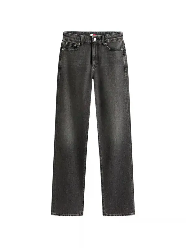 Tommy Hilfiger Faded Straight-leg Jeans - Grey