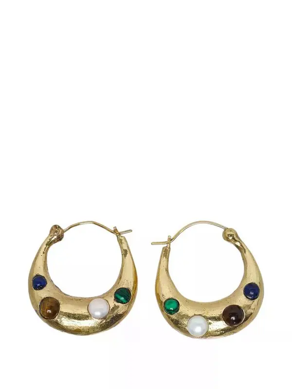 ALEMAIS Jem Multi-stone Earrings - Gold