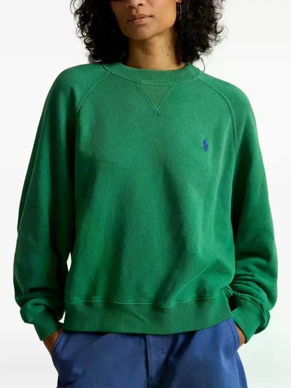Polo Ralph Lauren Logo-embroidered Sweatshirt - Green