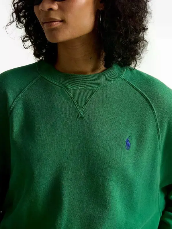 Polo Ralph Lauren Logo-embroidered Sweatshirt - Green