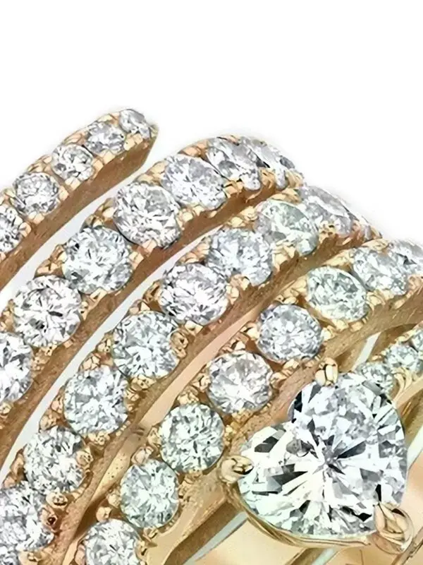 Shay Diamond & Gold Heart Ring