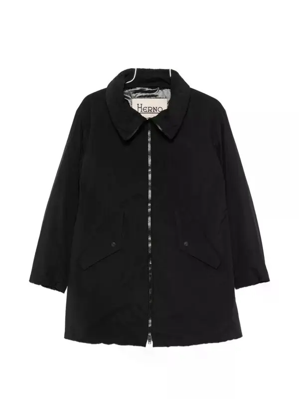Herno Zip-up Jacket - Black