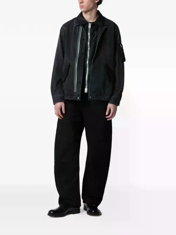 Sacai Zip-up Jacket - Black