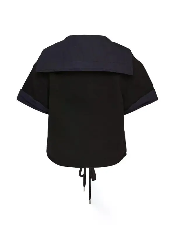 3.1 Phillip Lim Sailor-collar Drawstring Blouse
