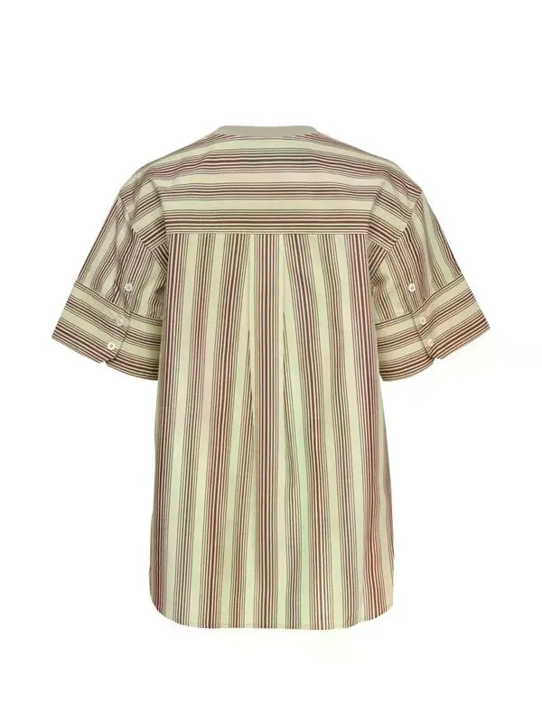3.1 Phillip Lim Striped-panel Pocket T-shirt