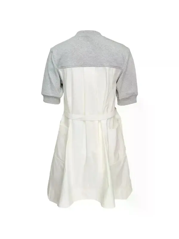 3.1 Phillip Lim Panelled Belted Dress - Grey