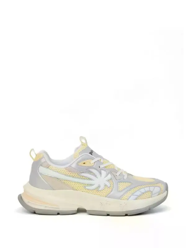 Palm Angels Palm Runner Lace-up Sneakers - Yellow
