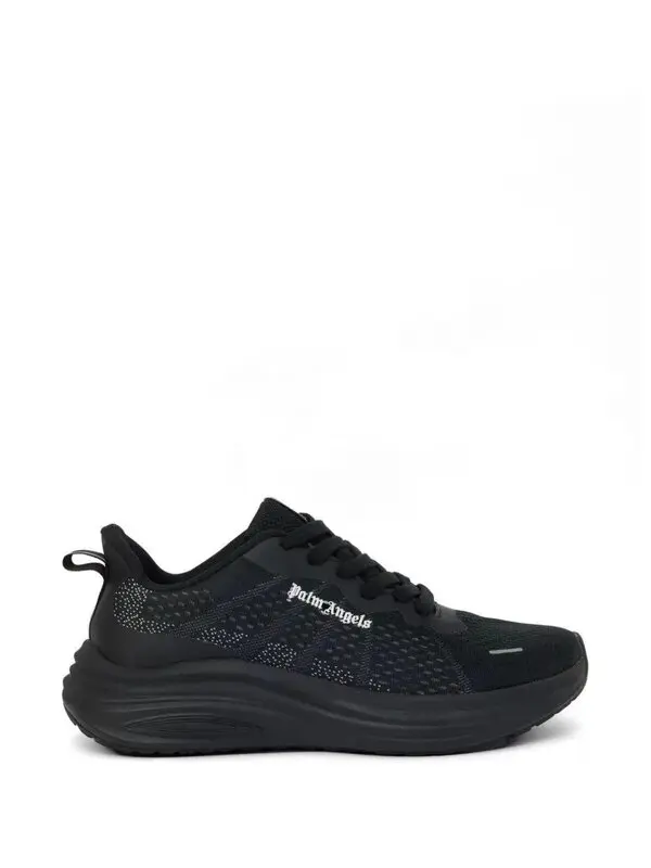 Palm Angels Sunset Lace-up Sneakers - Black