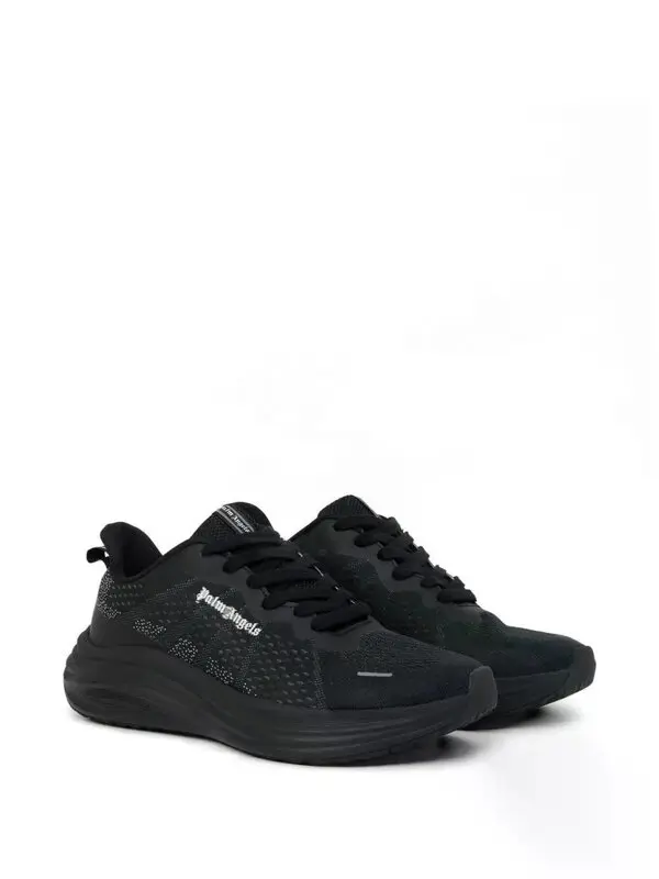 Palm Angels Sunset Lace-up Sneakers - Black