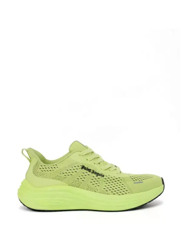 Palm Angels Sunset Mesh-upper Sneakers - Green