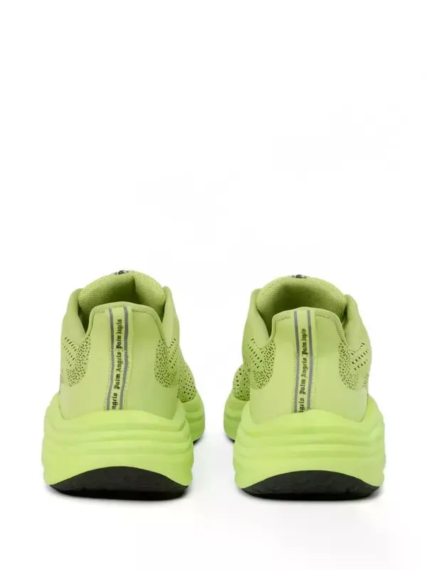 Palm Angels Sunset Mesh-upper Sneakers - Green