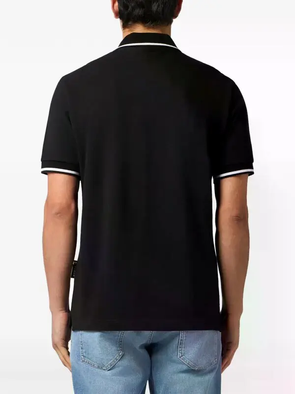 Philipp Plein Tennis Patch Polo Shirt